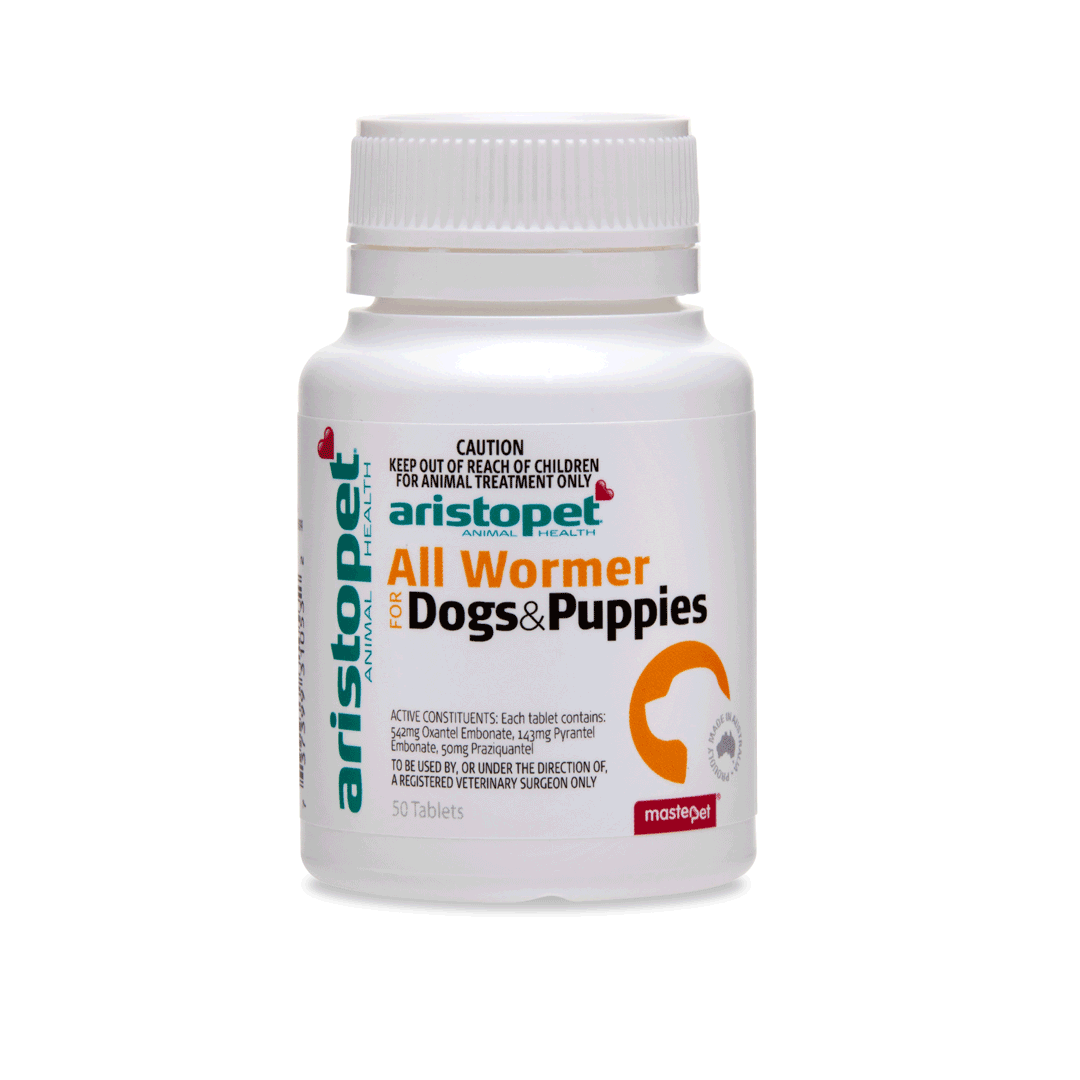 Aristopet All Wormer Dog/Pup 50 Pack – farmlands-nz